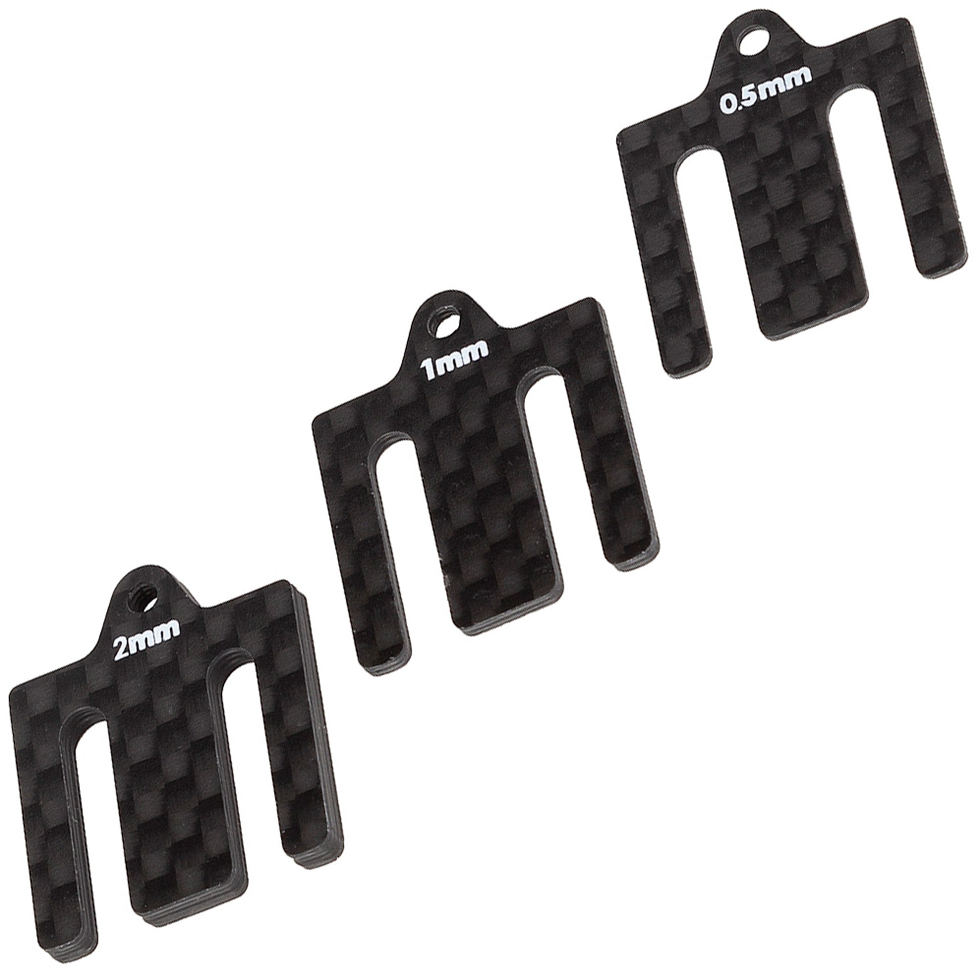 FT RC10B7 Carbon Fiber Front Bulkhead Shims